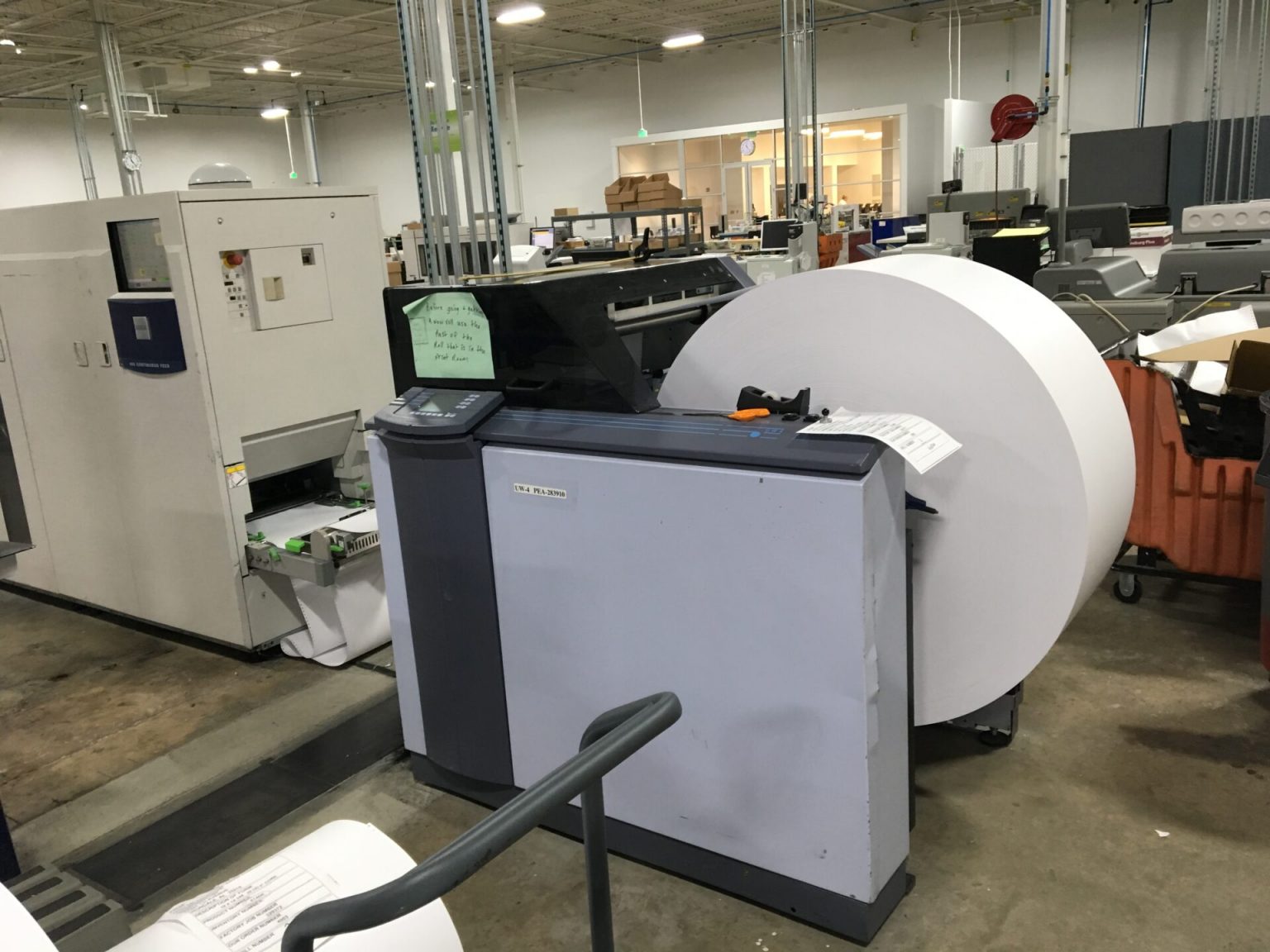 Used Hunkeler Unwinder | Buy Refurbished Equipment | Zarcorp.com