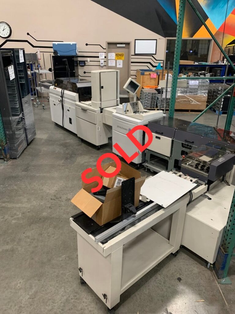 Used Pitney Bowes Bluecrest Inserter | Refurbished Equipment