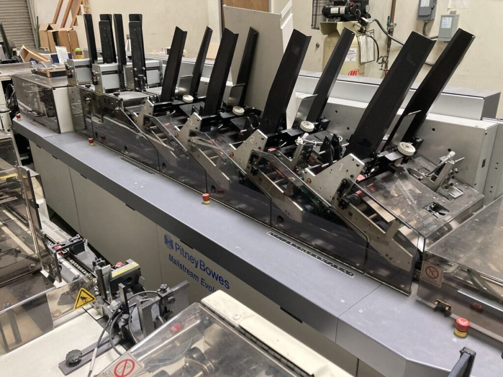 2011 Pitney Bowes Flowmaster 6-Station MSE Inserter For Sale