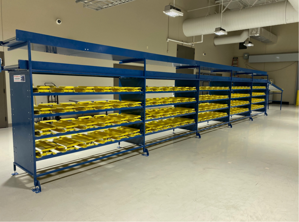 Used Refurbished Mail Tray Automation Conveyor | Zarcorp.com