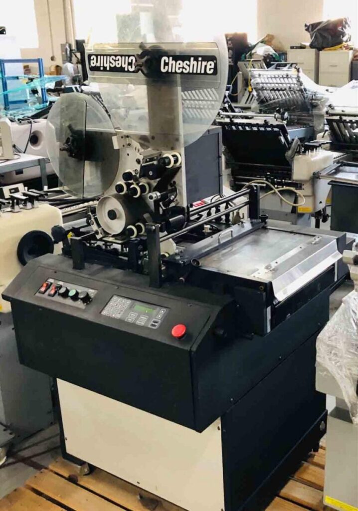 Ameritek Secap Cheshire Floor Model Tabbing Machine | Buy Refurbished ...