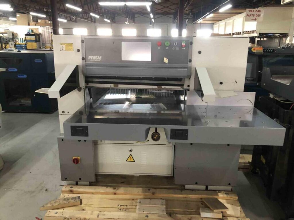 Used 2005 36" Prism Programable Paper Cutter | Zarcorp.com