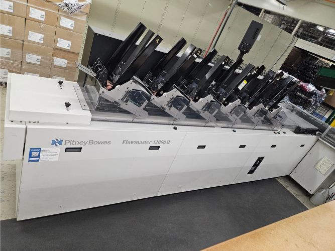 Used 2004 Pitney Bowes 6 Station FlowMaster 12000 XL Inserter | Buy ...
