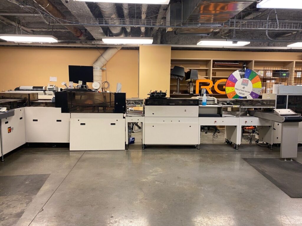 Reconditioned 2010 BlueCrest 6 Station Mail Stream Evolution Inserting ...